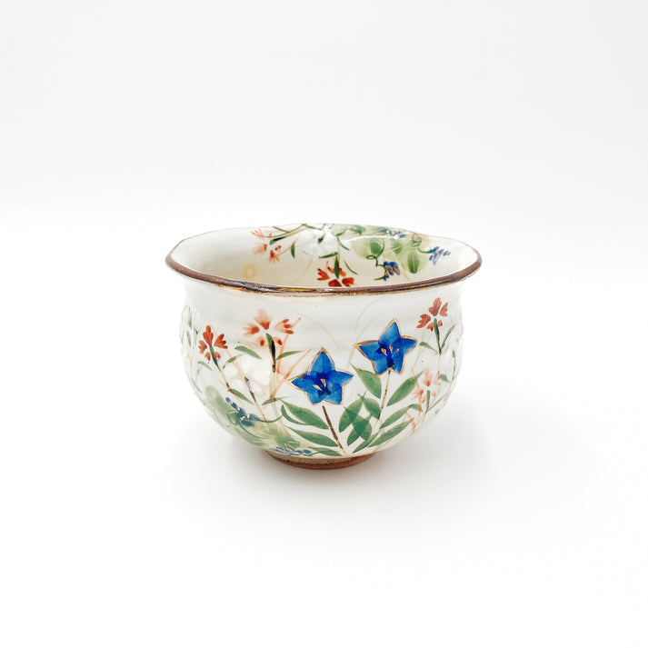 Shunzan Mori - Hana Kikyō Akigusa Ocha Teacup – Mizu-Japan